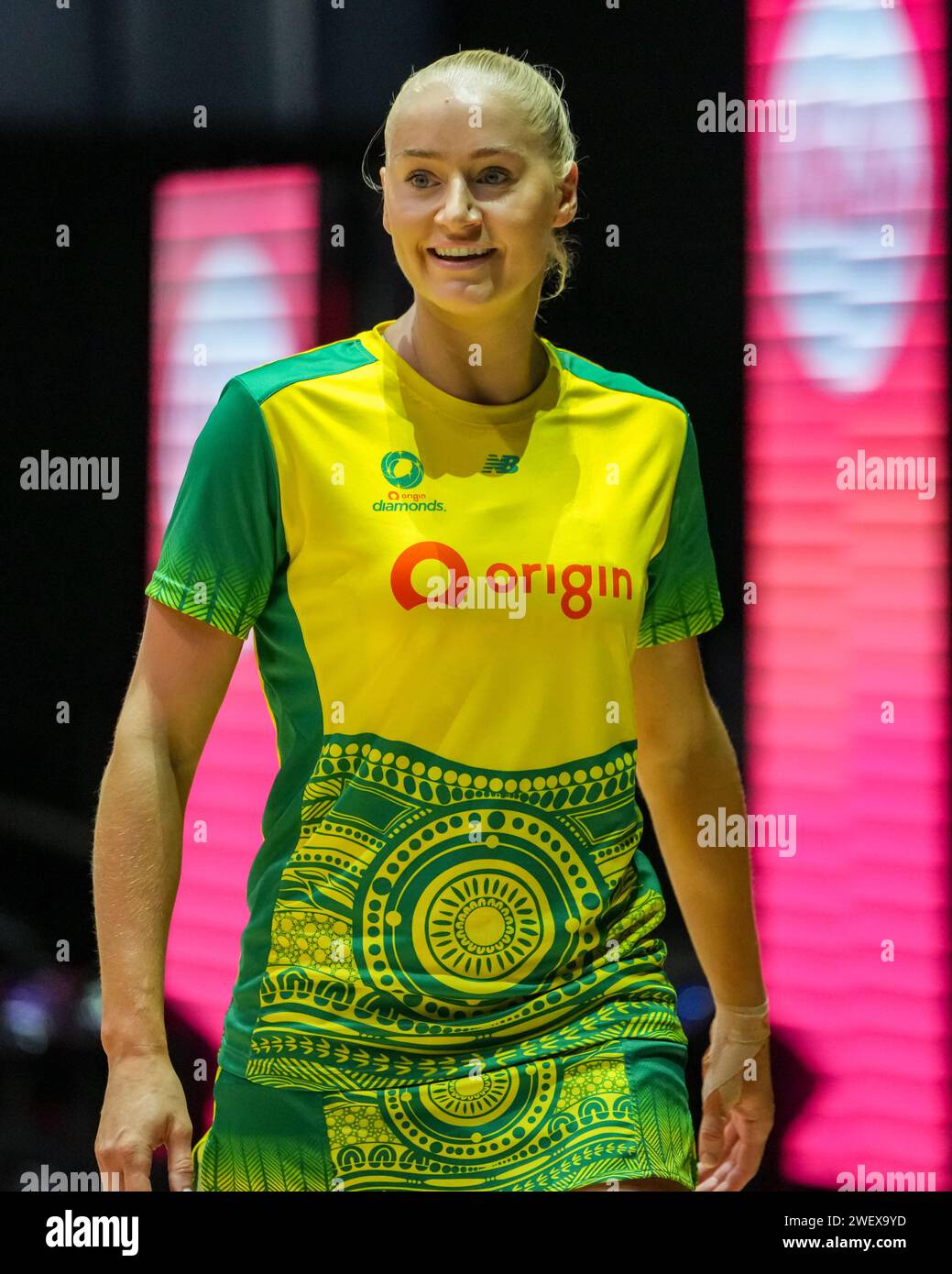 LEEDS, UK. 27th January 2024, Vitality Netball Nations Cup 2024 ...