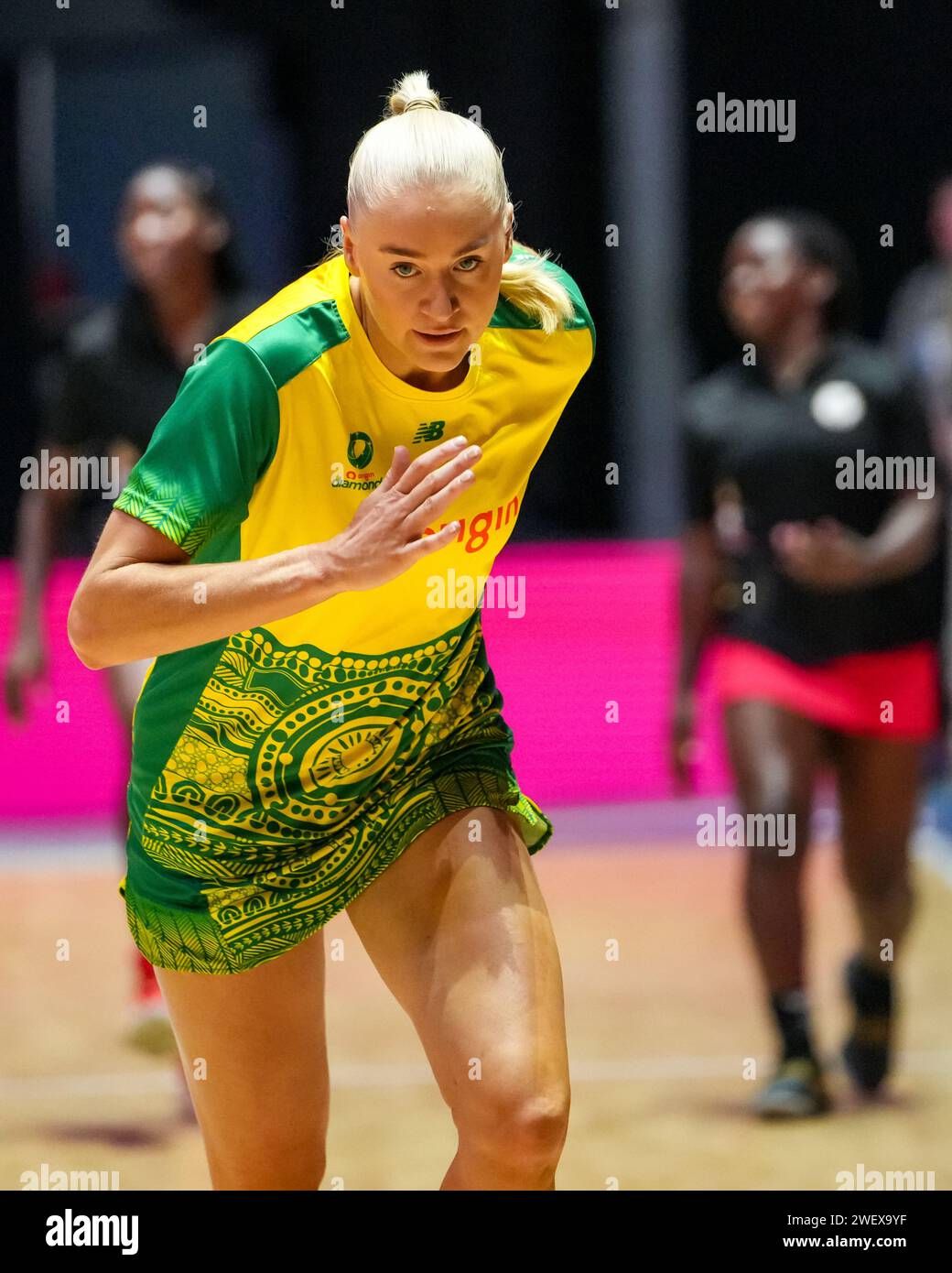 LEEDS, UK. 27th January 2024, Vitality Netball Nations Cup 2024 ...