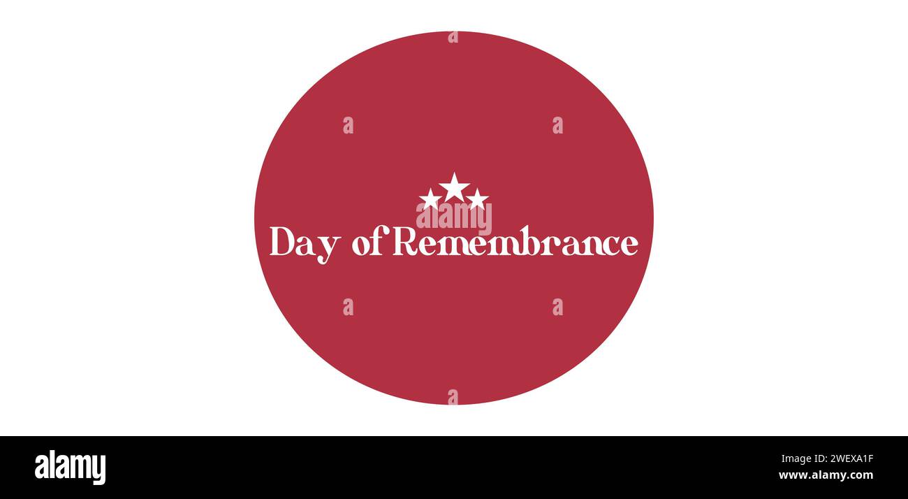 Day of Remembrance text illustration design Stock Vector Image & Art ...