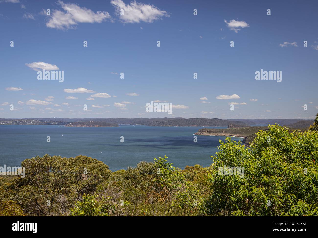 View from Marie Byles Lookout, Killcare Heights, Bouddi National Park ...