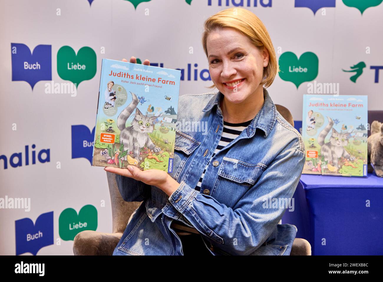 Hamburg, Germany. 27th Jan, 2024. Judith Rakers, TV presenter and ...