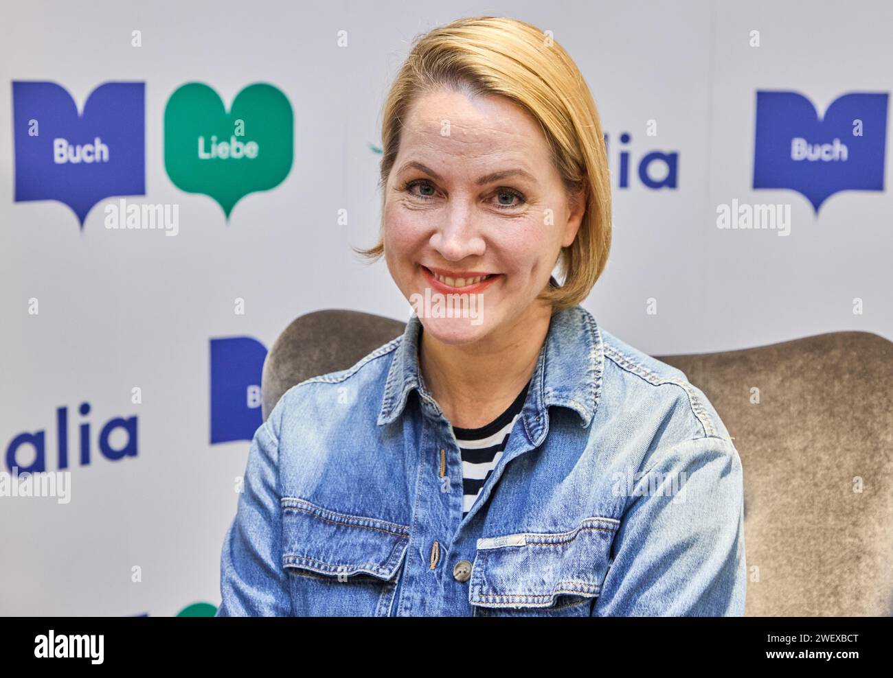 Hamburg, Germany. 27th Jan, 2024. Judith Rakers, TV presenter and ...