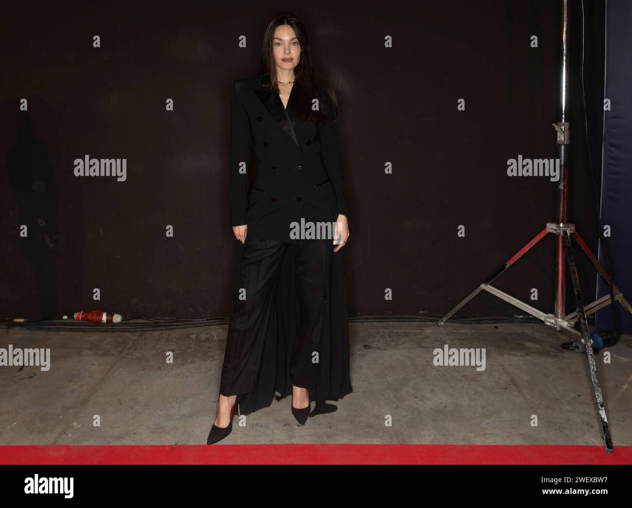 Actress Ana Rujas poses before the gala of the XI edition of the Feroz ...