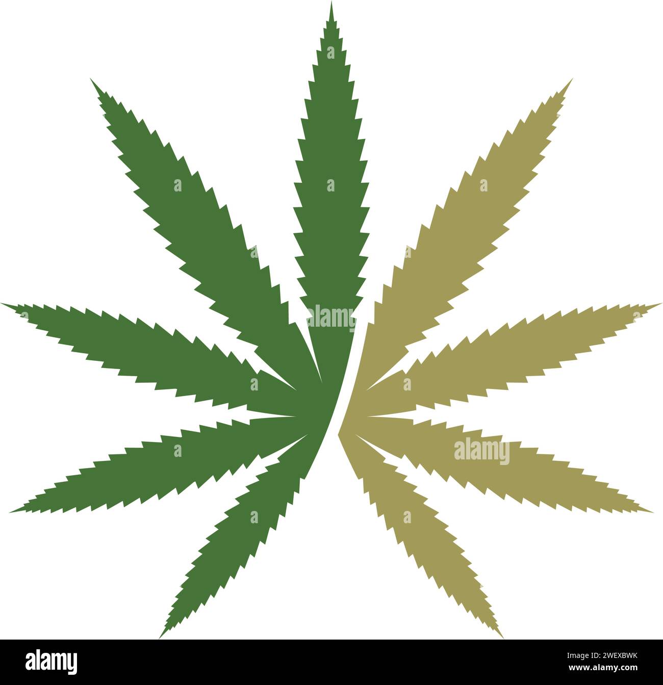 Canabis marijuana sign symbol Stock Vector Images - Alamy