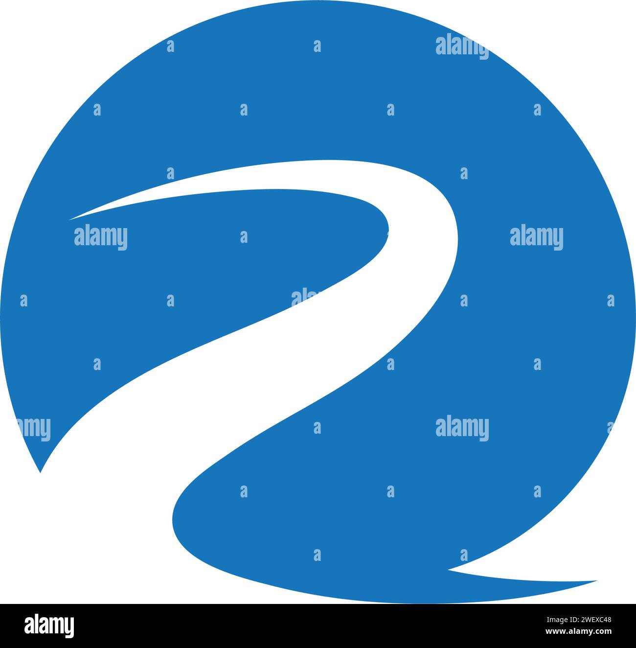 river icon vector illustration design template Stock Vector Image & Art ...