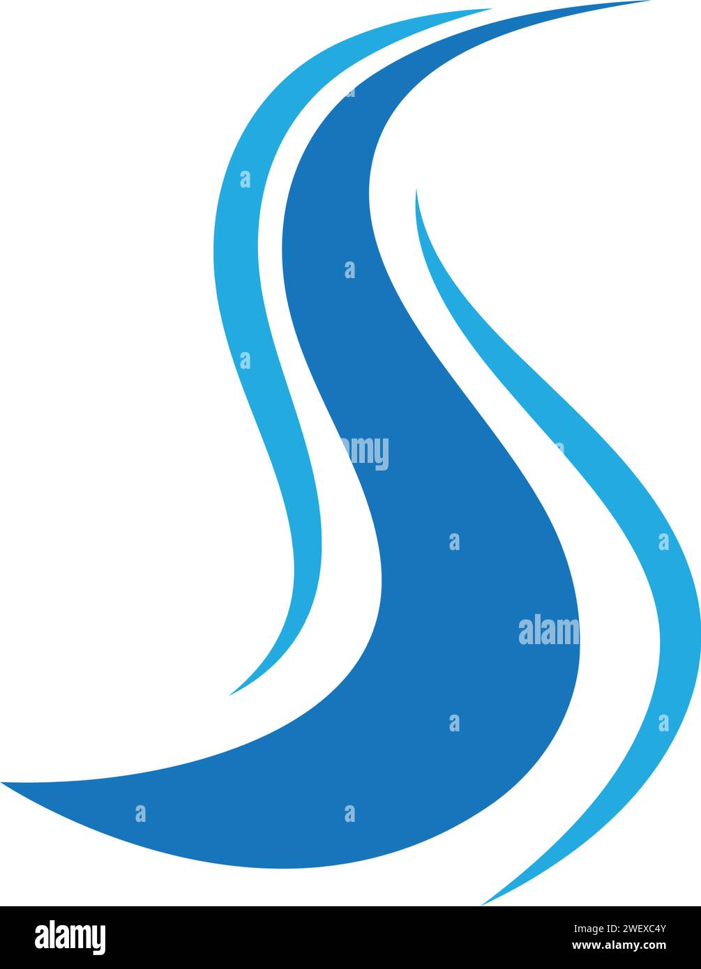 river icon vector illustration design template Stock Vector Image & Art ...