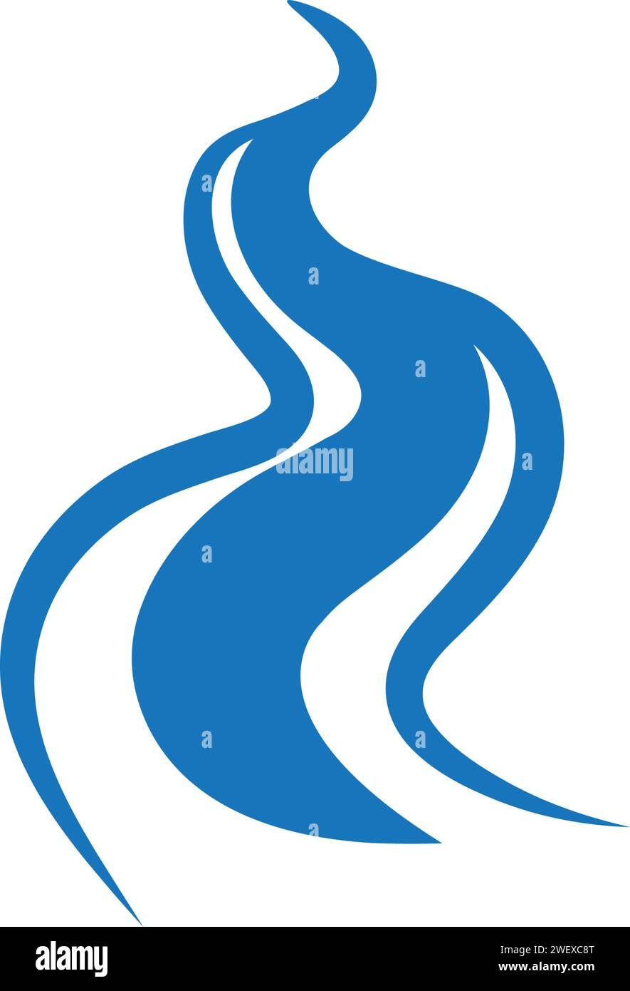 river icon vector illustration design template Stock Vector Image & Art ...