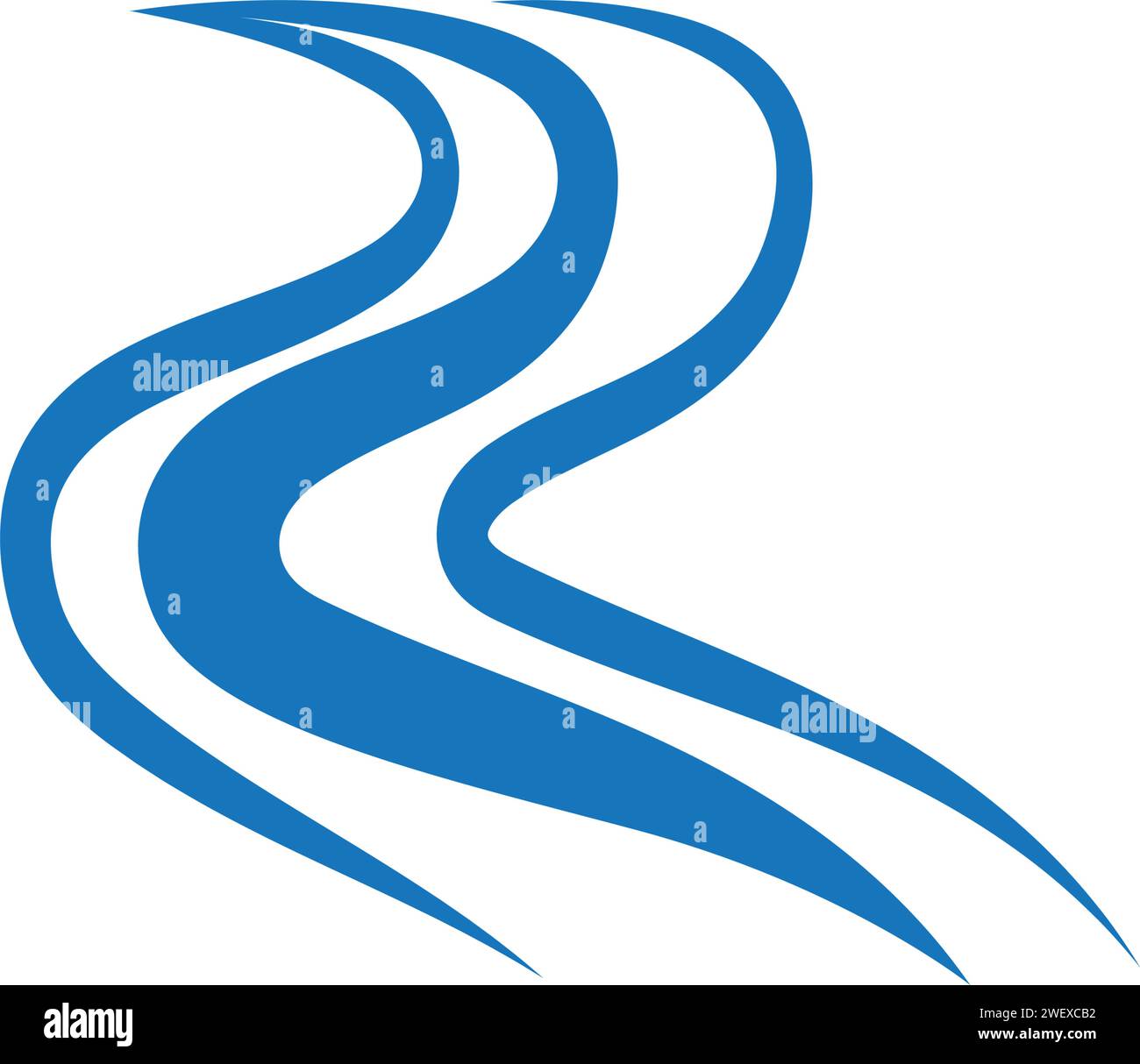 river icon vector illustration design template Stock Vector Image & Art ...