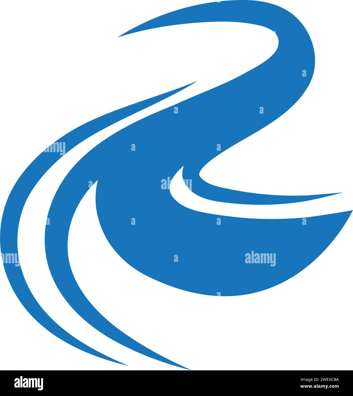 river icon vector illustration design template Stock Vector Image & Art ...