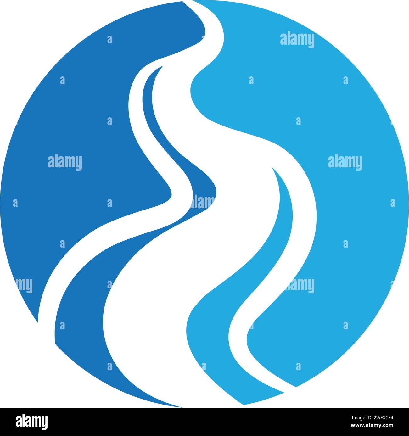 river icon vector illustration design template Stock Vector Image & Art ...