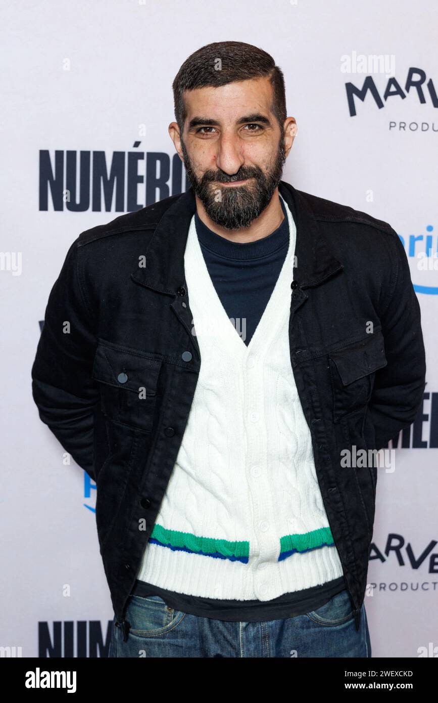 Paris, France. 24th Jan, 2024. Hedi Bouchenafa attending the photocall ...