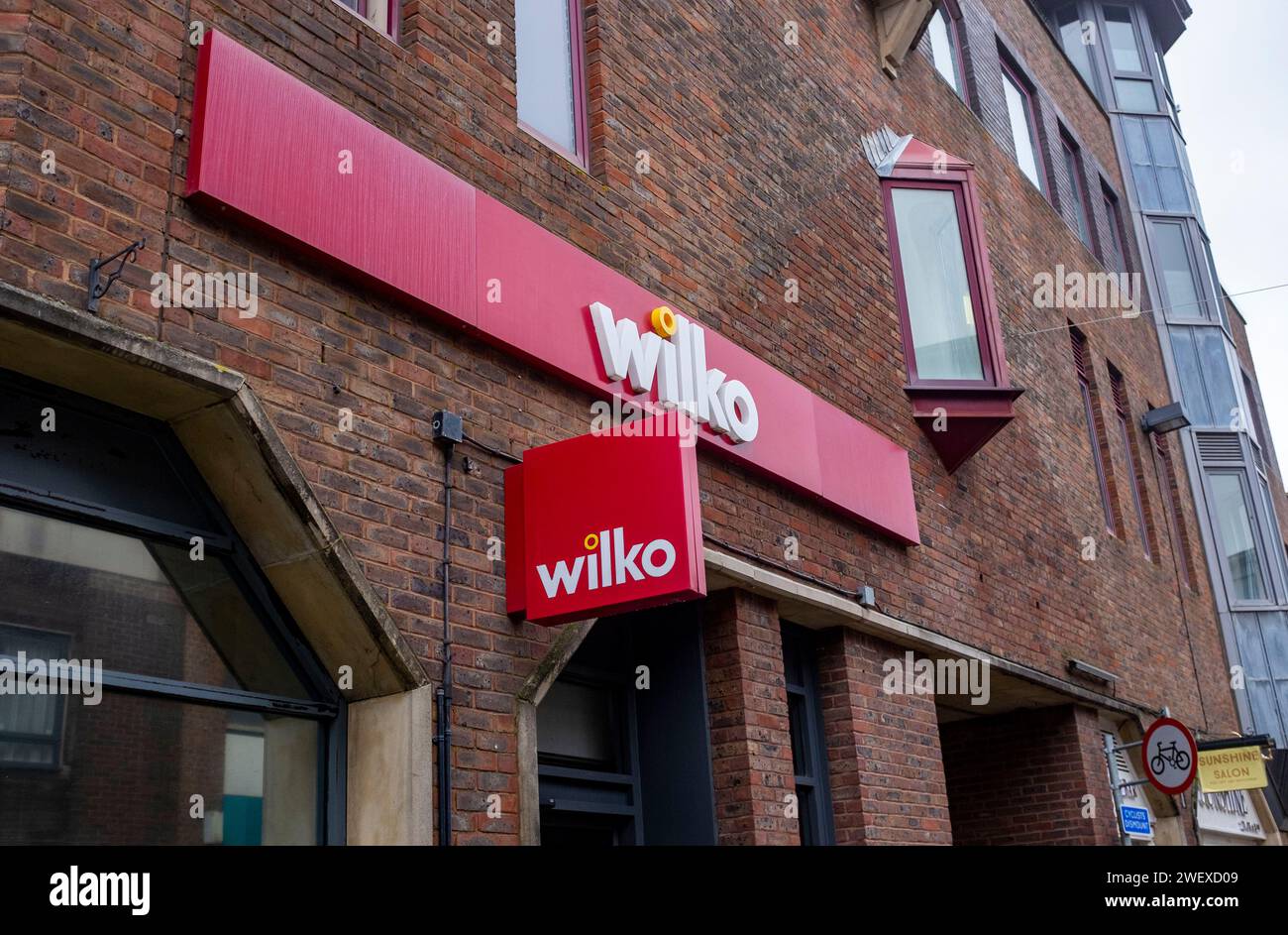 The recently closed down Wilko store in Horsham , West Sussex , England ...