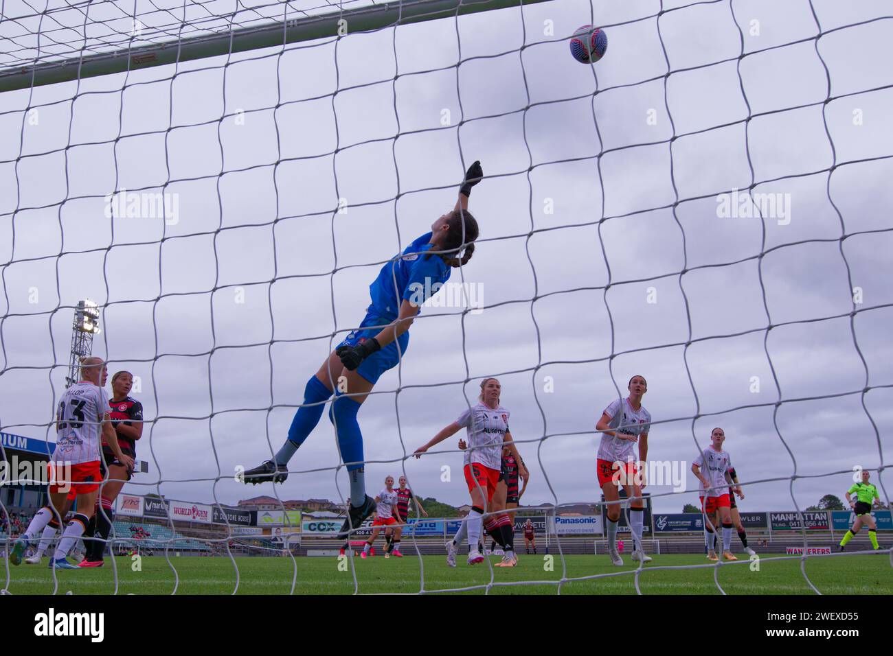 Sydney, Australia. 27th Jan, 2024. Goalkeeper, Jordan Silkowitz of ...