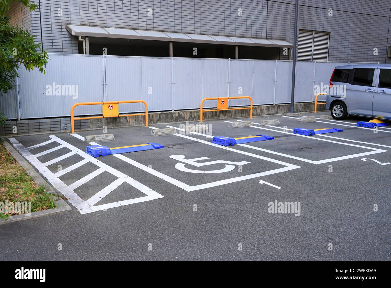Numbered Parking Spaces Number Stencils For Parking Lots | Maxi Thick