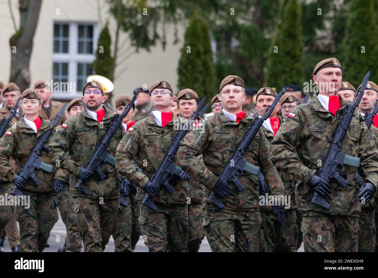 Wroclaw, Wroclaw, Poland. 27th Jan, 2024. On the premises of the 3rd ...