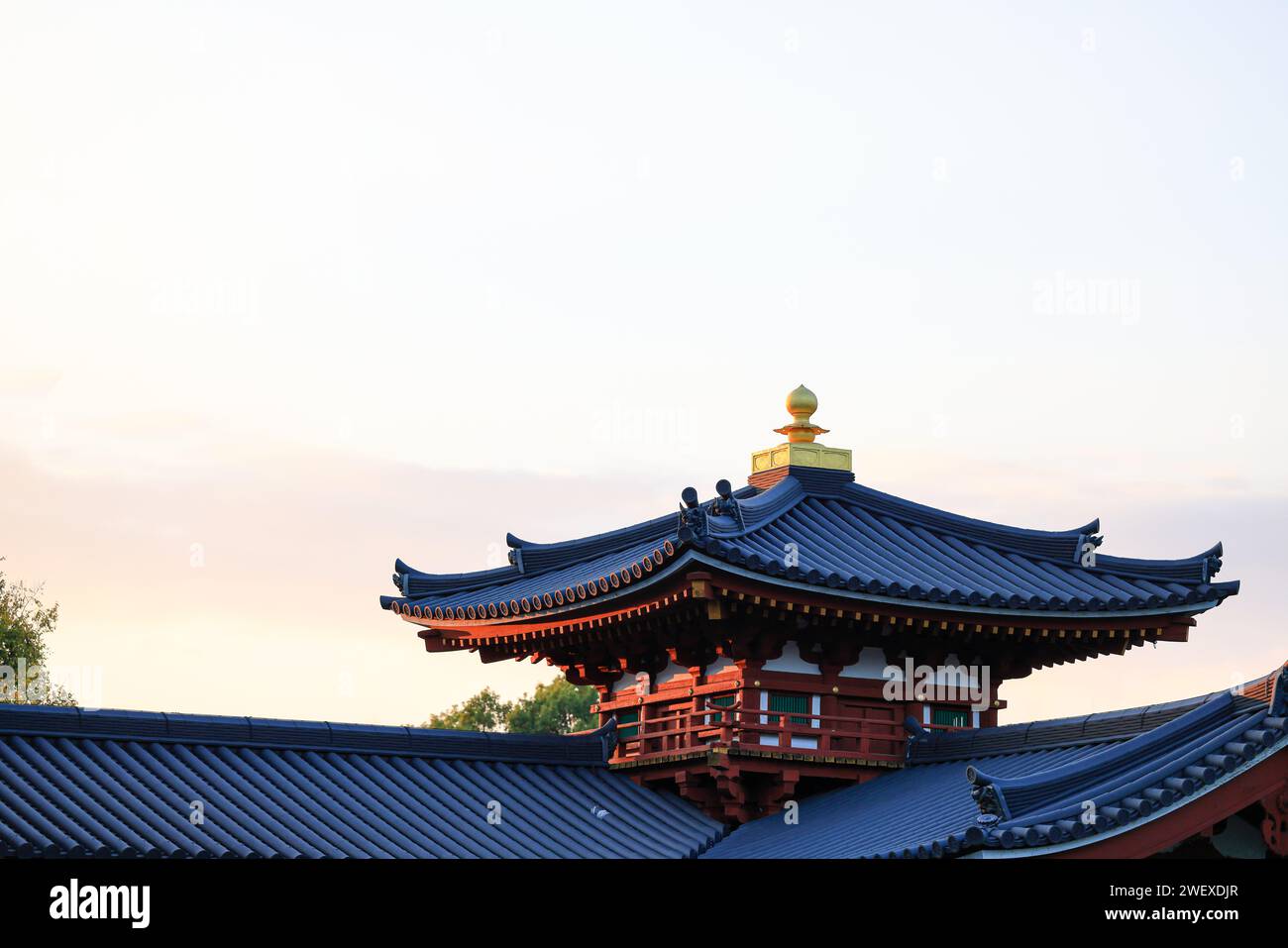 The fortress or rampart standing high in ancient castel of japan, see ...