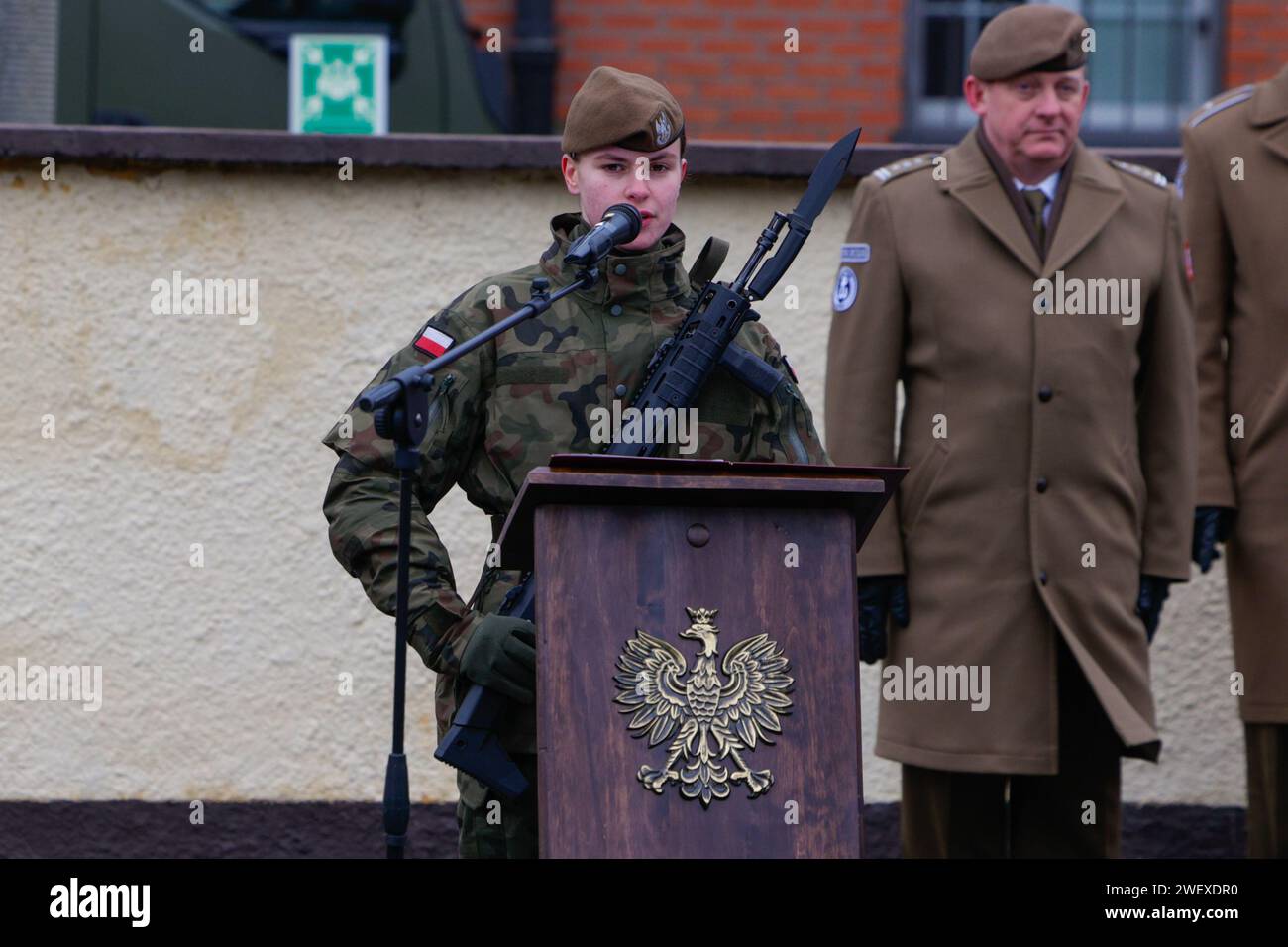 Wroclaw, Wroclaw, Poland. 27th Jan, 2024. On the premises of the 3rd ...
