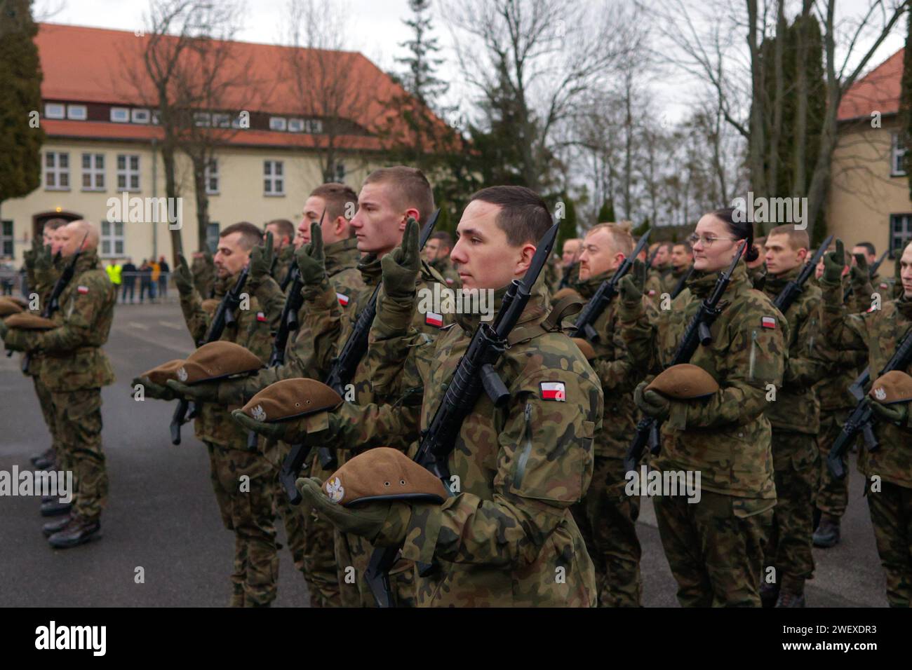 Wroclaw, Wroclaw, Poland. 27th Jan, 2024. On the premises of the 3rd ...