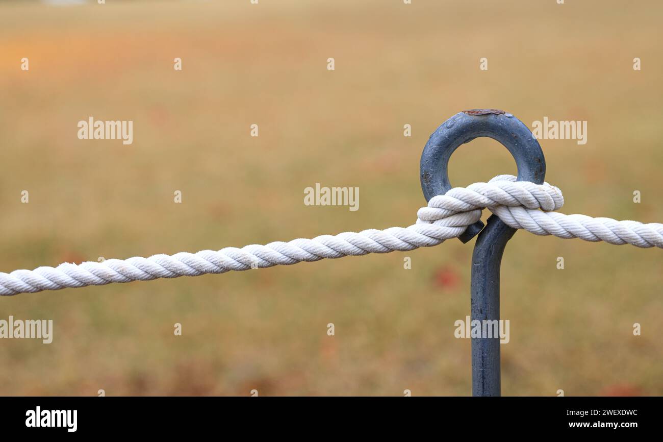 Piling with rope hi-res stock photography and images - Alamy