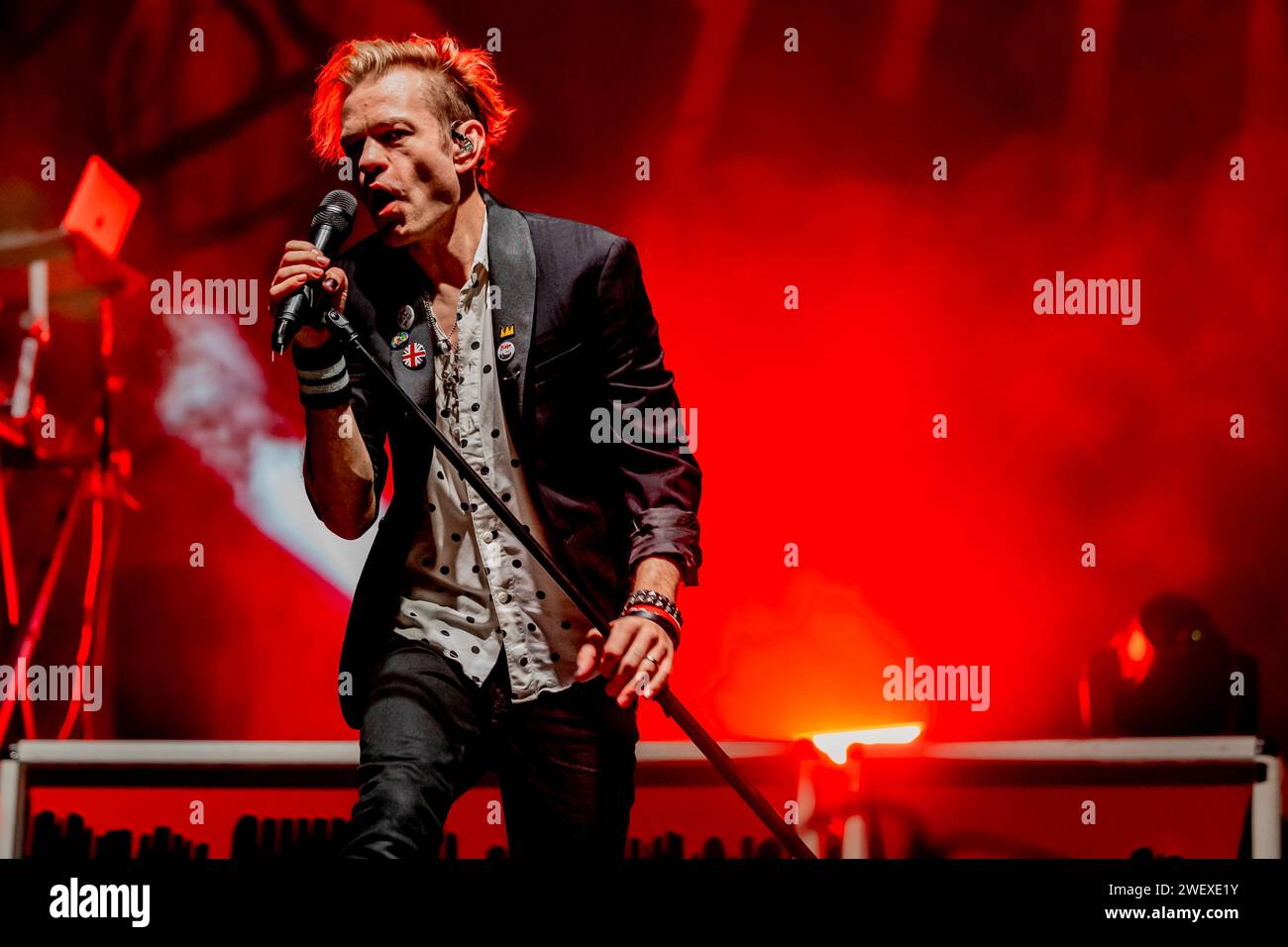 Italy 01 June 2023 Sum 41 live at Slam Dunk Italy Festival Bellaria ...