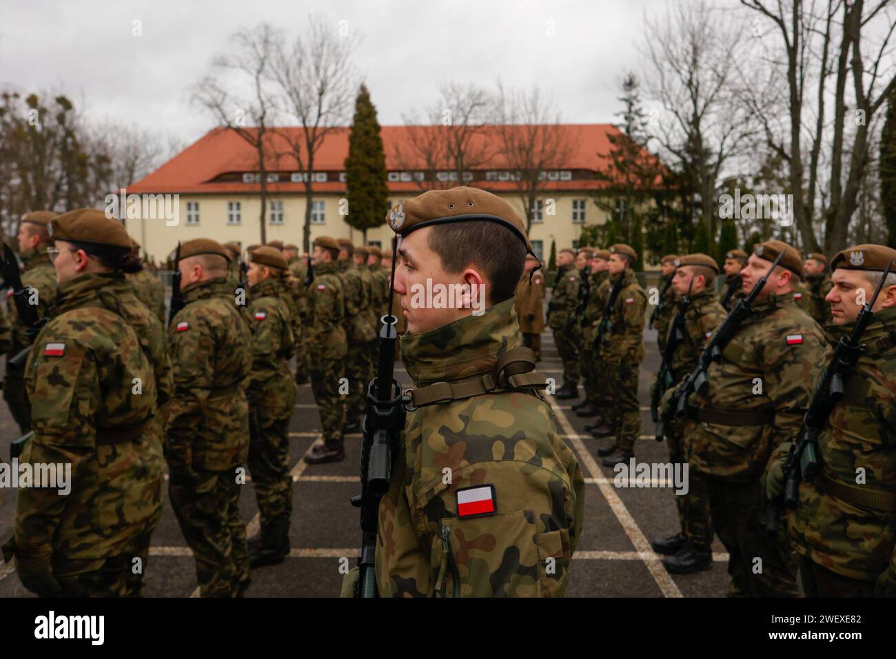 Wroclaw, Wroclaw, Poland. 27th Jan, 2024. On the premises of the 3rd ...
