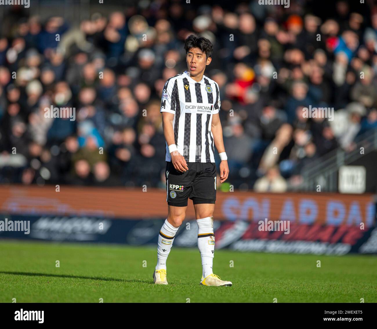 27th January 2024; St Mirren Park, Paisley, Renfrewshire, Scotland ...