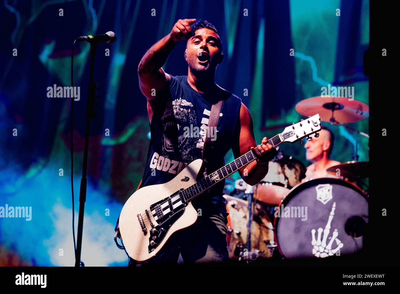 Italy 01 June 2023 Sum 41 live at Slam Dunk Italy Festival Bellaria ...