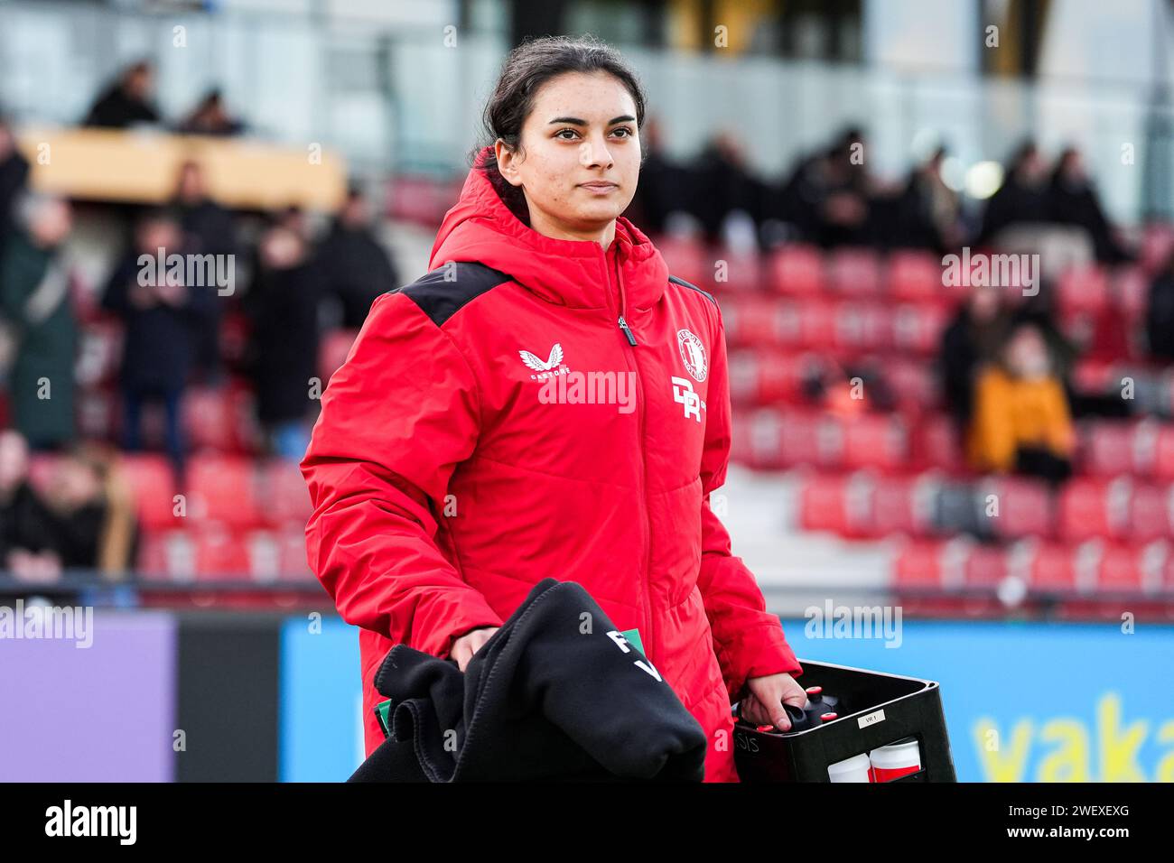 Rotterdam, Netherlands. 27th Jan, 2024. Rotterdam - Emma Pijnenburg of ...