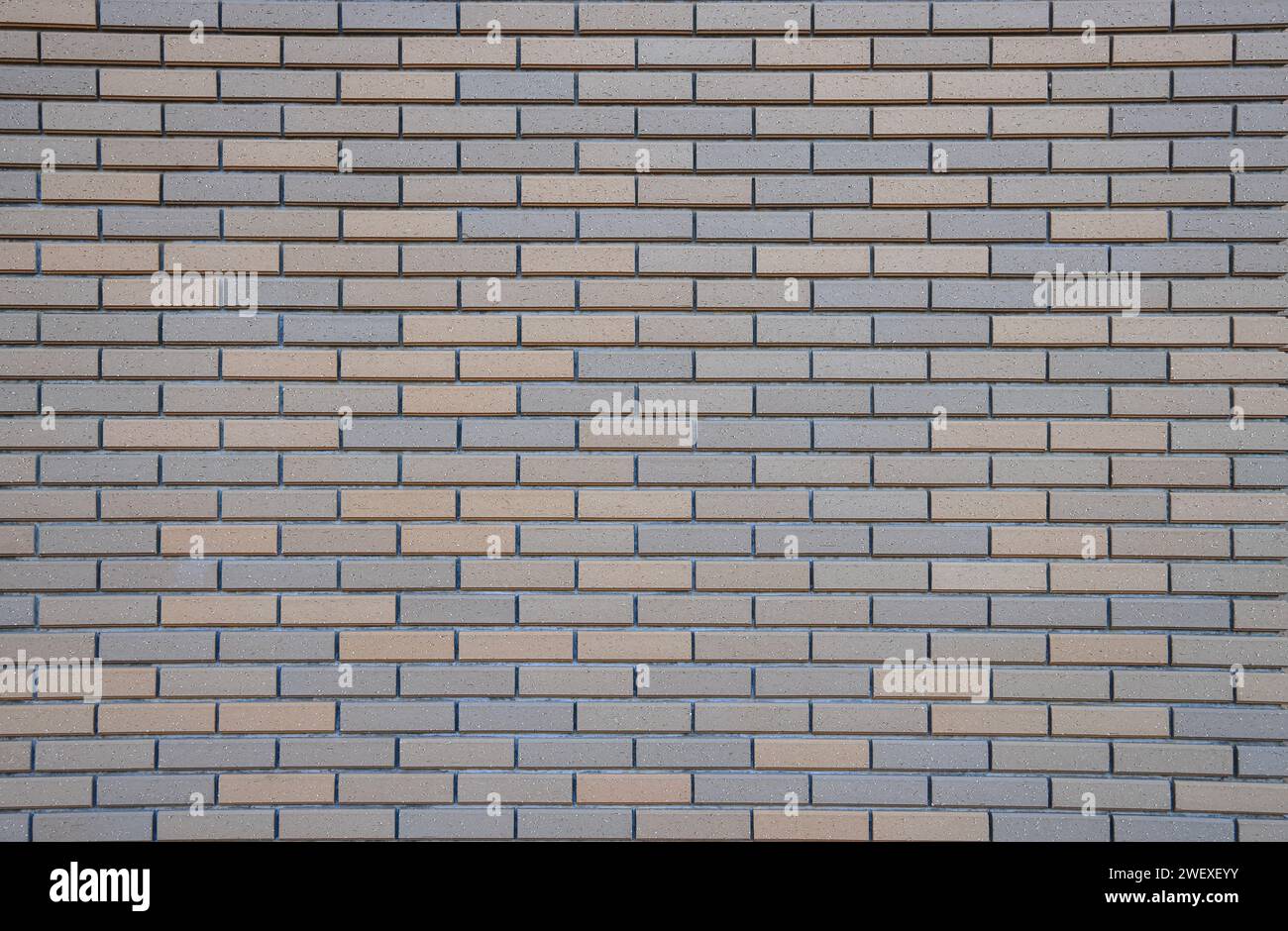 brick wall, wide panorama of masonry, bricklaying texture background ...
