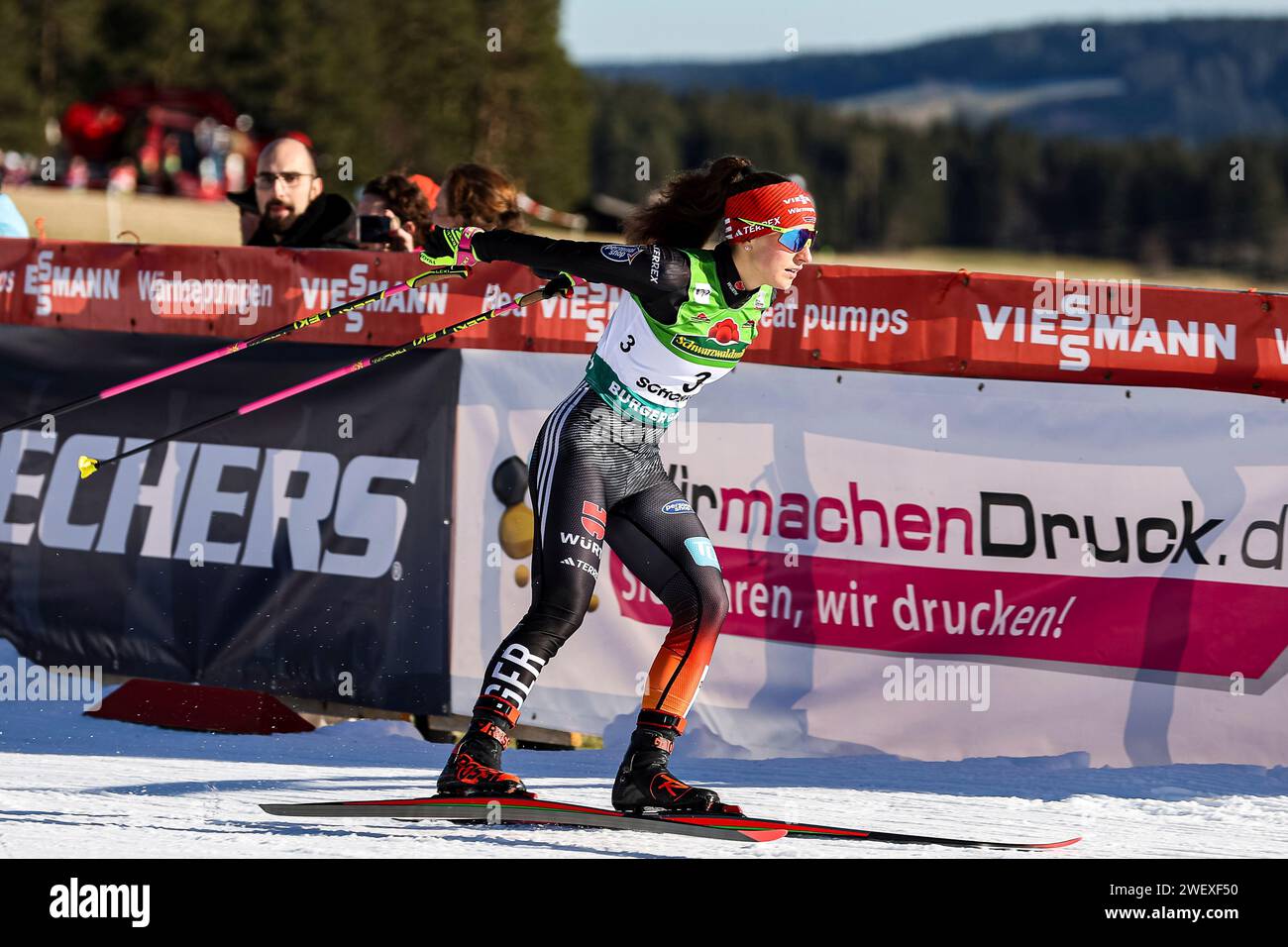 Nathalie Armbruster #03, beim Langlauf GER, FIS Weltcup Nordische ...