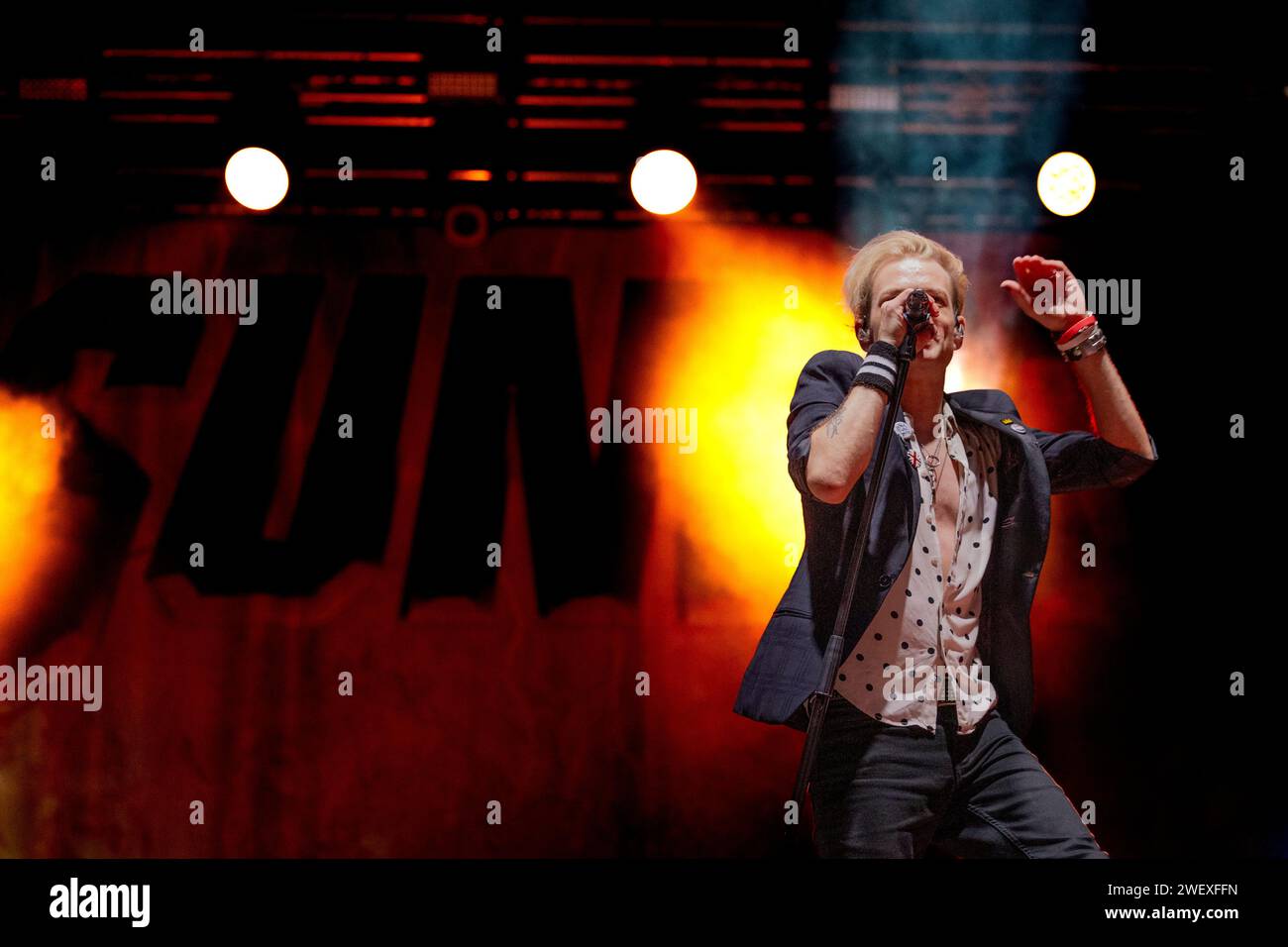 Italy 01 June 2023 Sum 41 live at Slam Dunk Italy Festival Bellaria ...