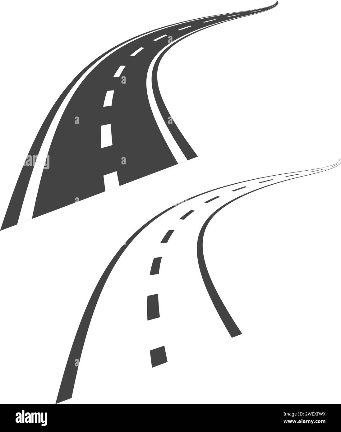 Way vector illustration design template Stock Vector Image & Art - Alamy