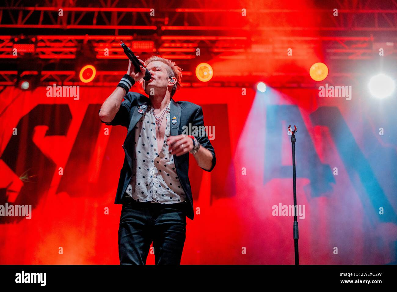 Italy 01 June 2023 Sum 41 live at Slam Dunk Italy Festival Bellaria ...