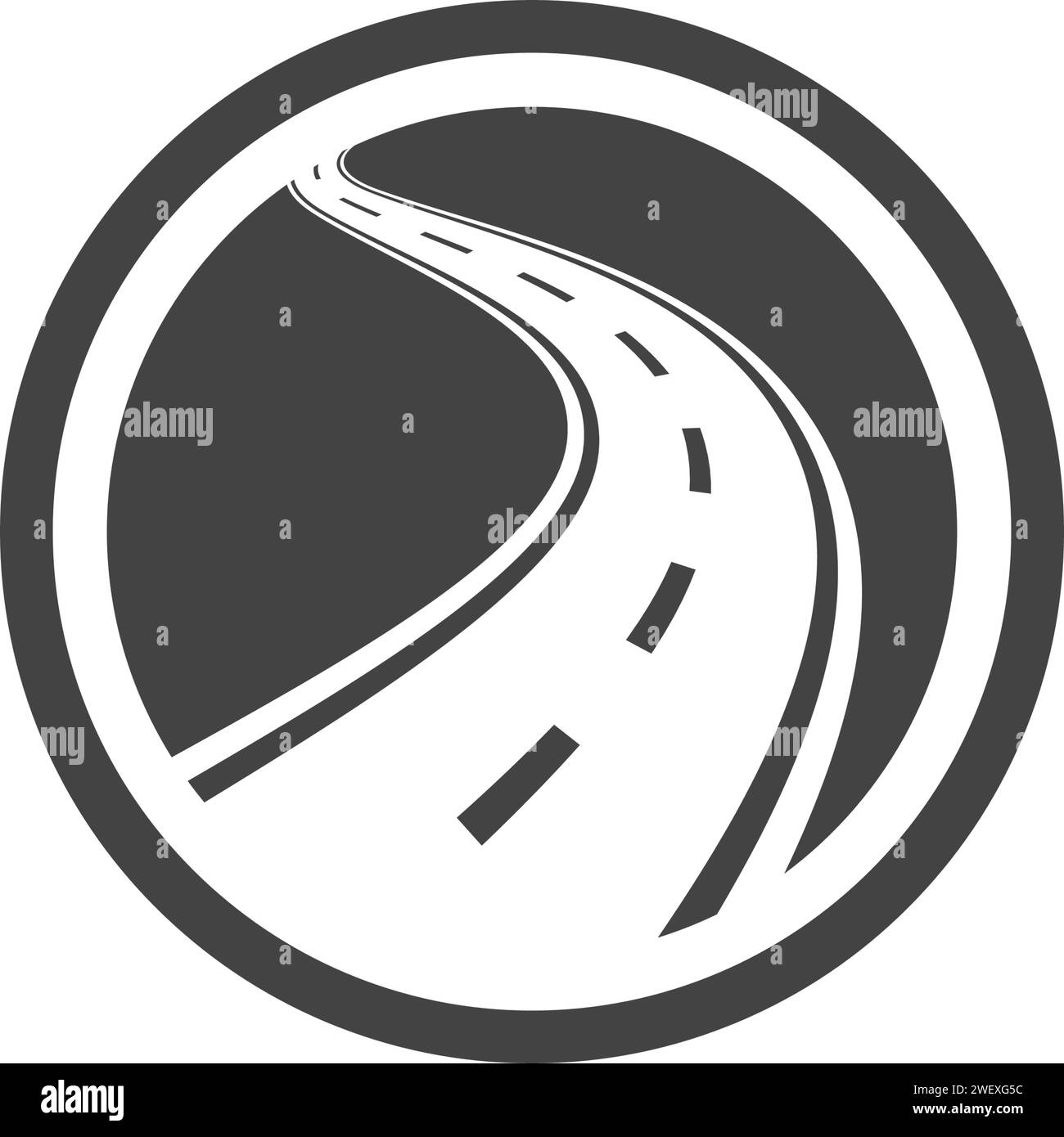 Way vector illustration design template Stock Vector Image & Art - Alamy