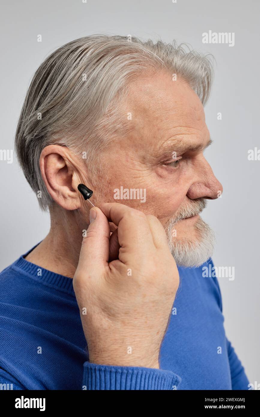 Intra ear hi-res stock photography and images - Alamy