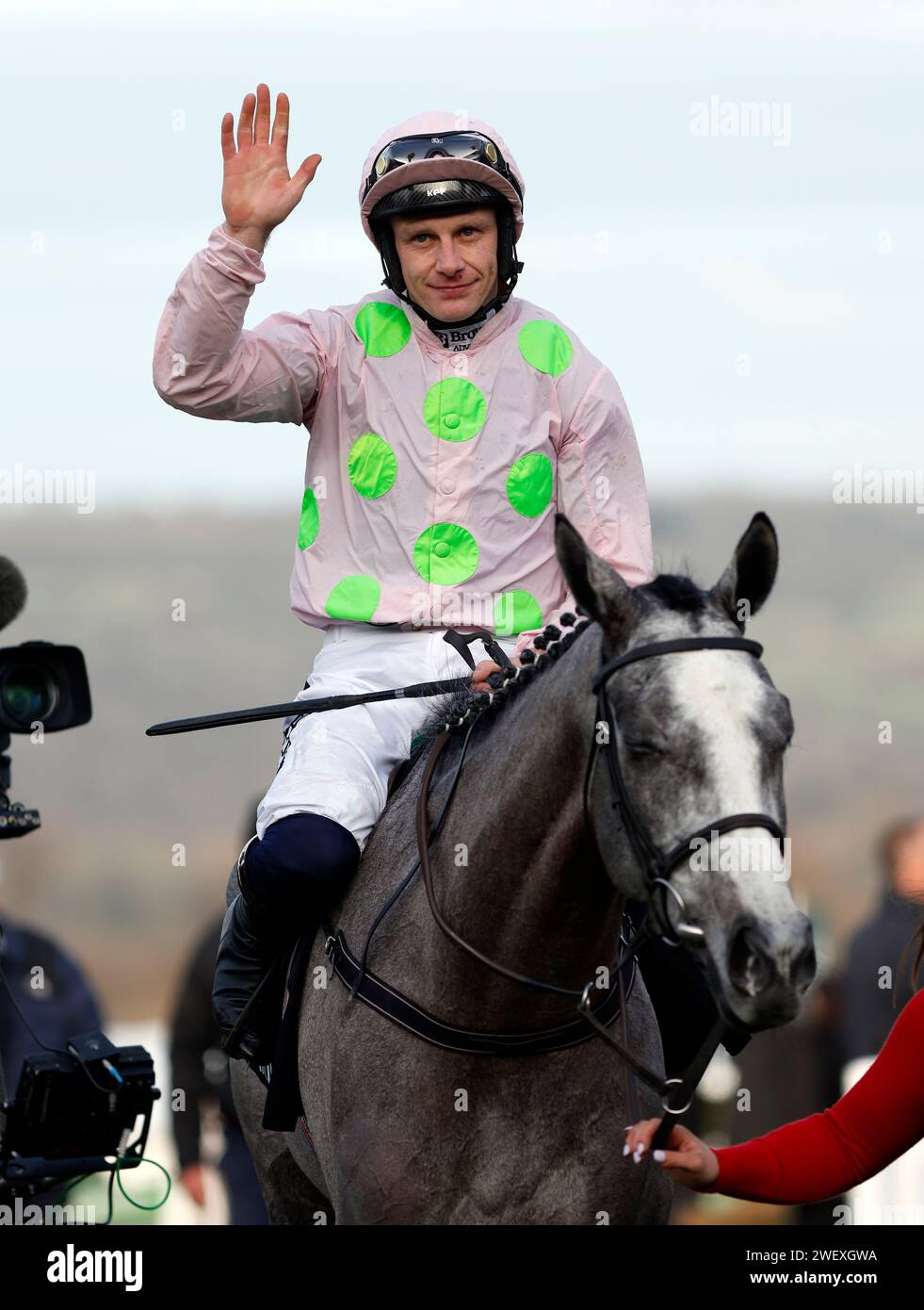 Lossiemouth and jockey Paul Townend after winning the Unibet Hurdle ...