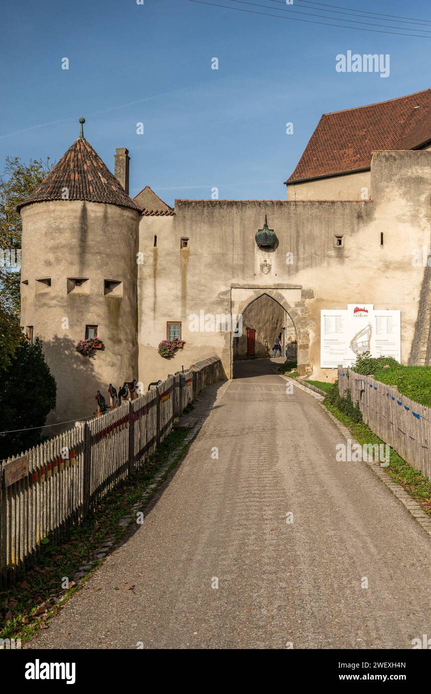 Schloss Harburg Burg Harburg ist eine Höhenburg am südöstlichen Rand ...