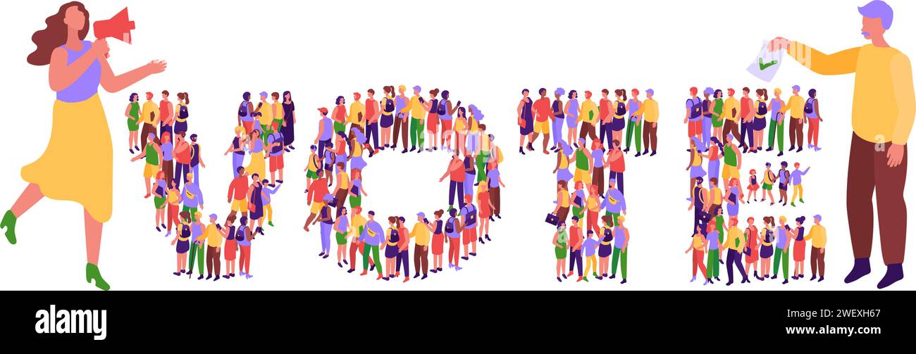 Cartoon political decision hi-res stock photography and images - Alamy