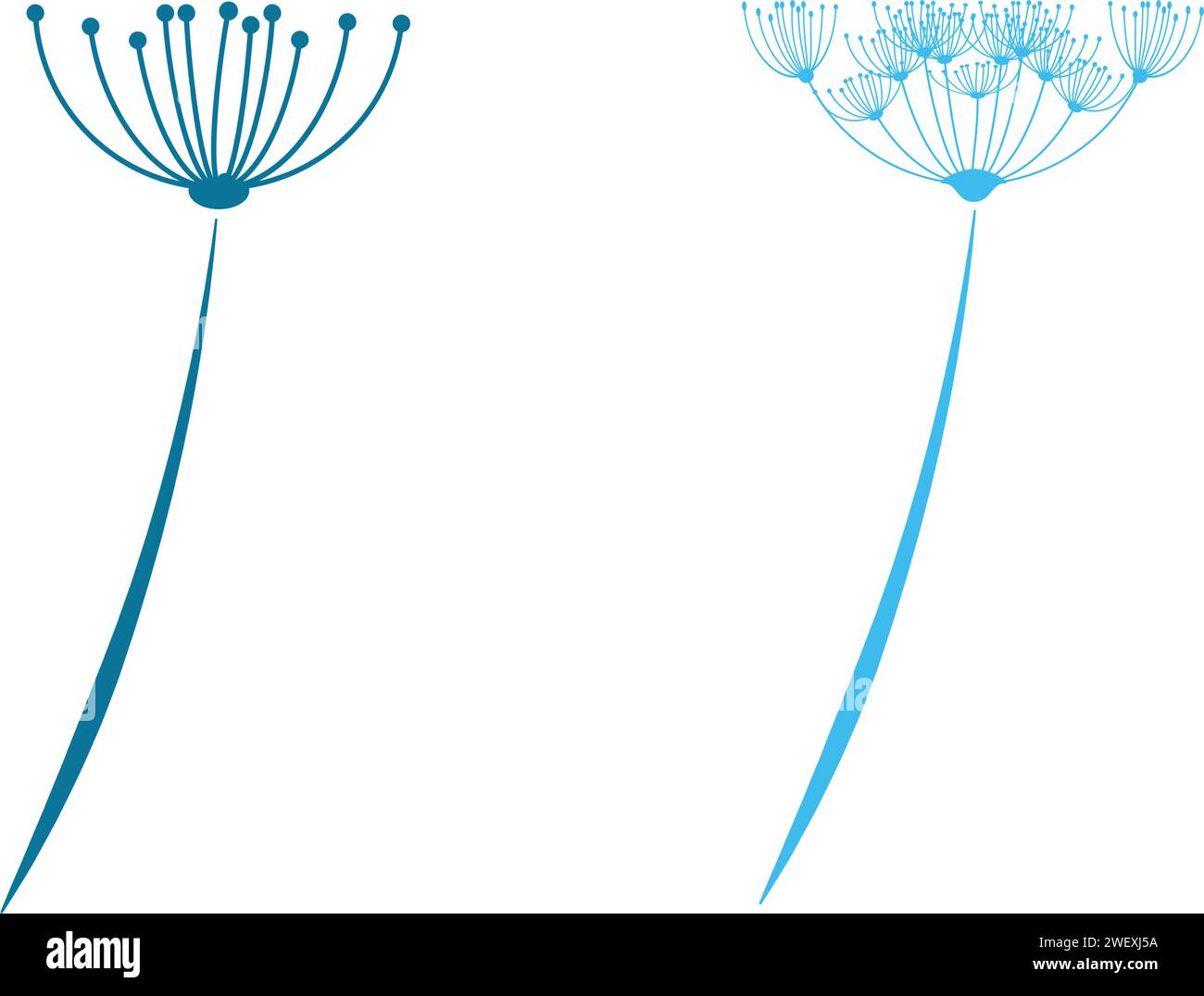Dandelion vector icon design template Stock Vector Image & Art - Alamy