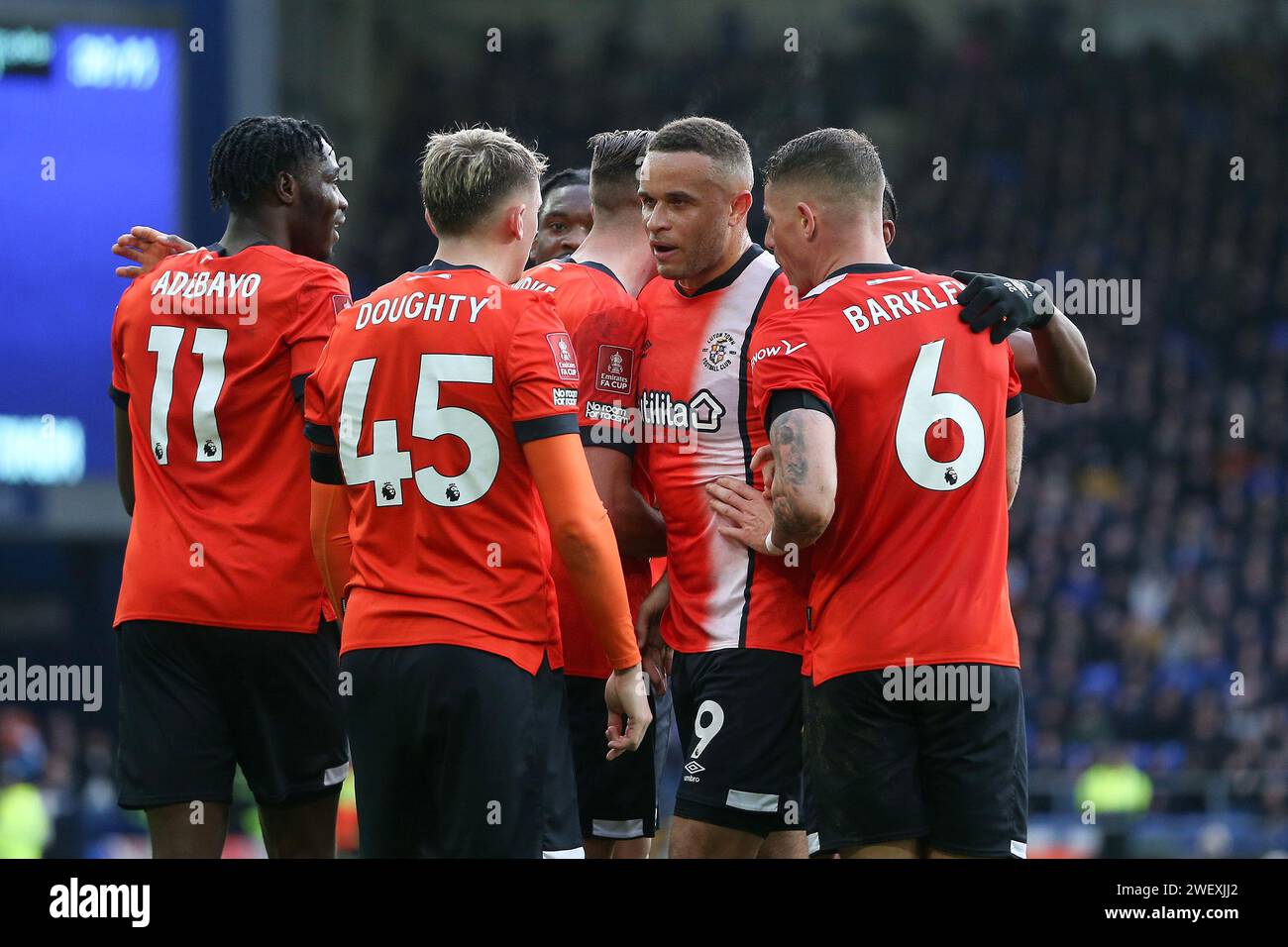 Luton town fc celebrate hi-res stock photography and images - Alamy