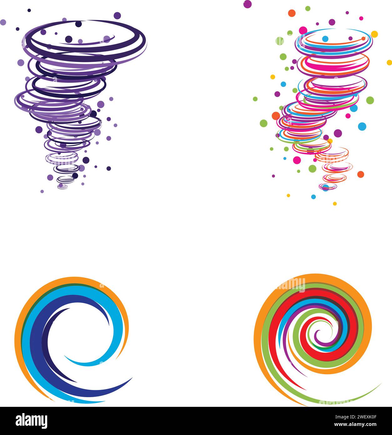 Tornado logo symbol vector illustration design Stock Vector Image & Art ...