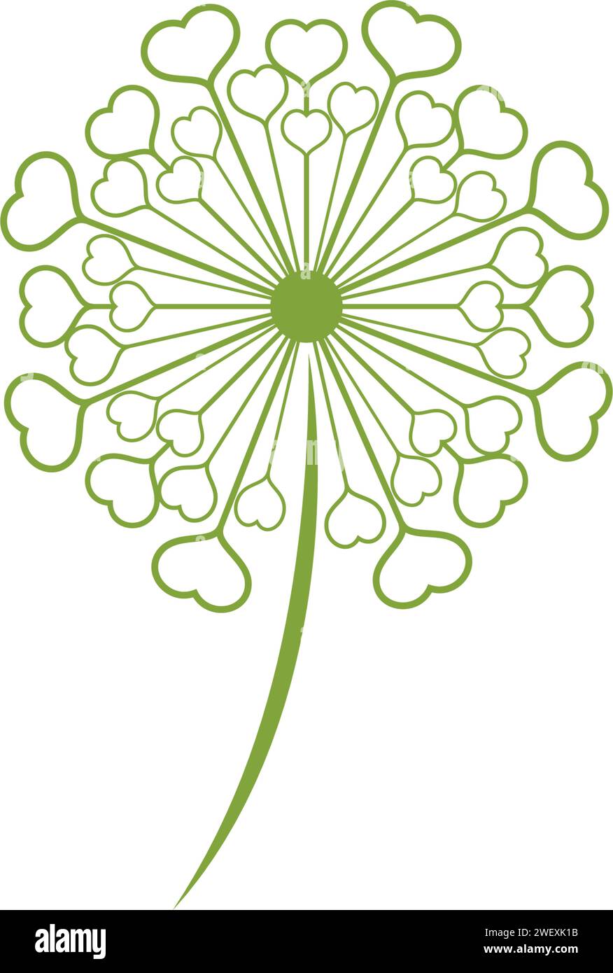 Dandelion beauty Stock Vector Images - Alamy