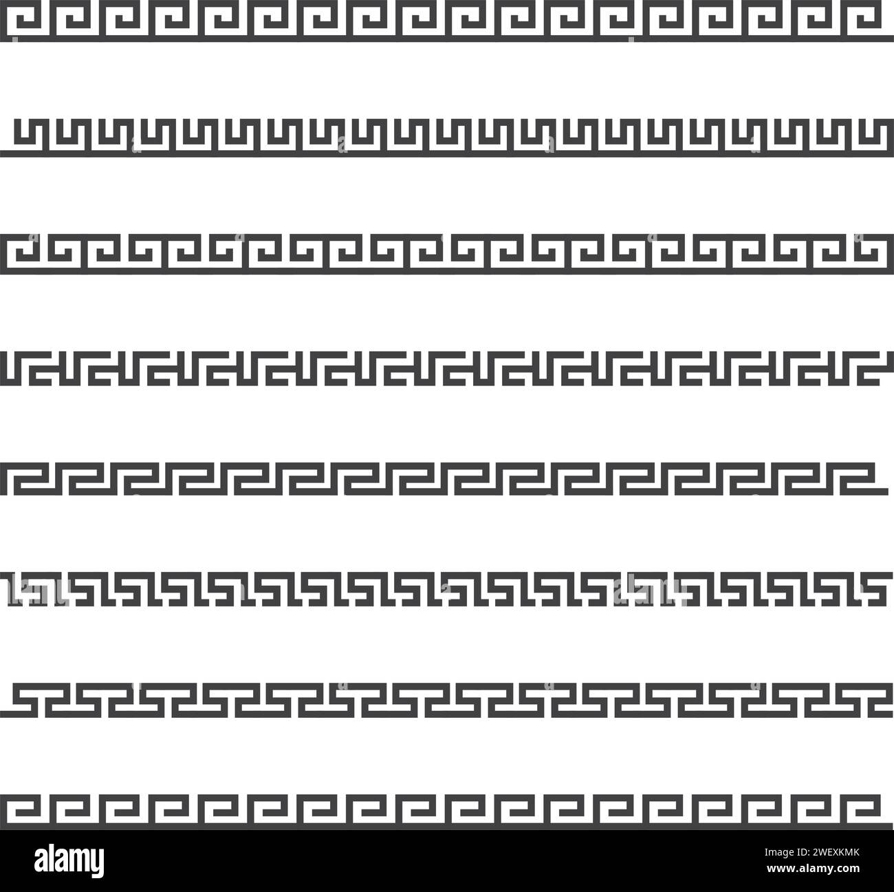 Chinese border Vector illustration design template Stock Vector Image ...