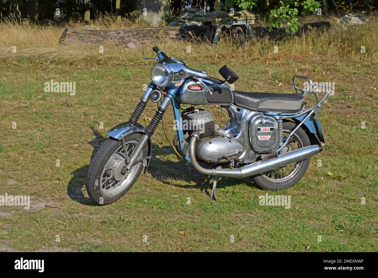 26.09.2021 Jawa 350 Deutschland/ Sachsen Anhalt/ Altmark/ Altmarkkreis ...