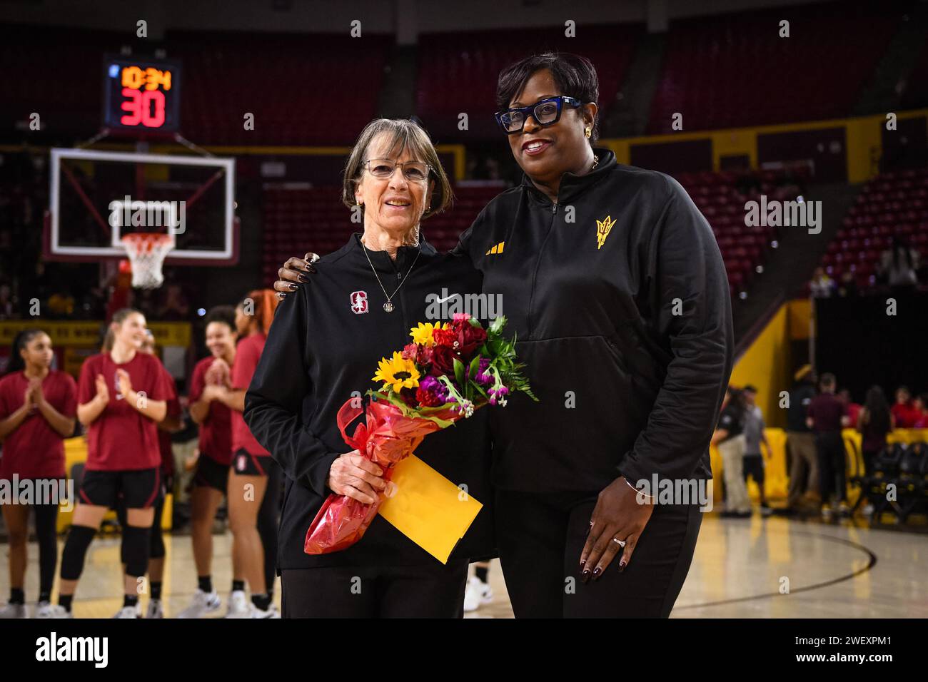 Arizona State Sun Devils head coach Natasha Adair honors Stanford ...