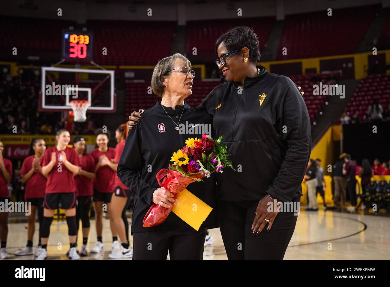 Arizona State Sun Devils head coach Natasha Adair honors Stanford ...