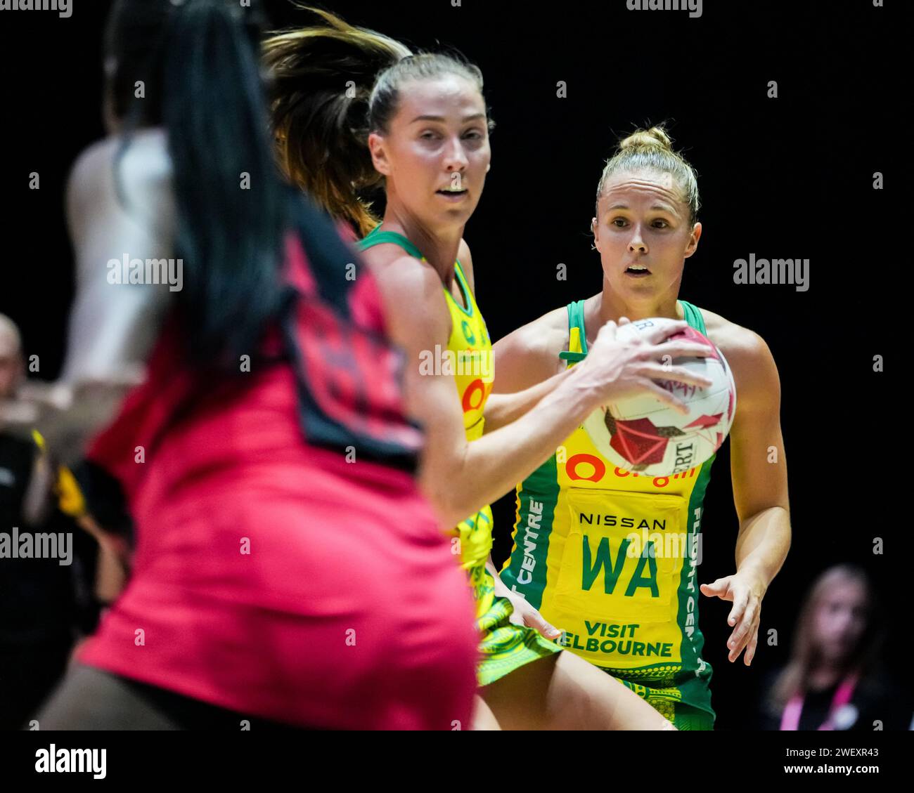 LEEDS, UK. 27th January 2024, Vitality Netball Nations Cup 2024 Credit ...