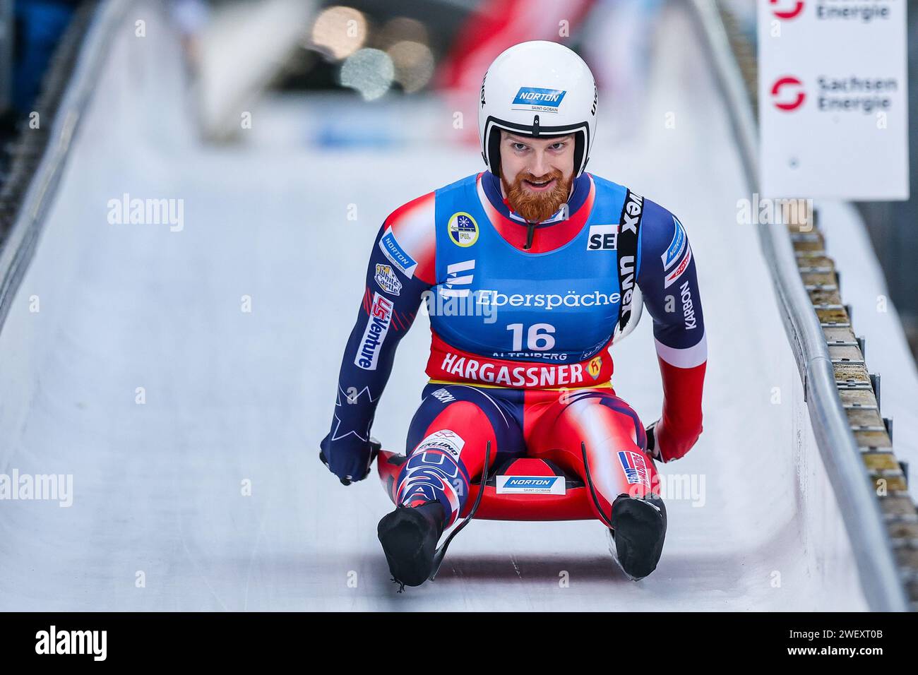 Altenberg, Germany. 27th Jan, 2024. Luge: World Championships Men's ...