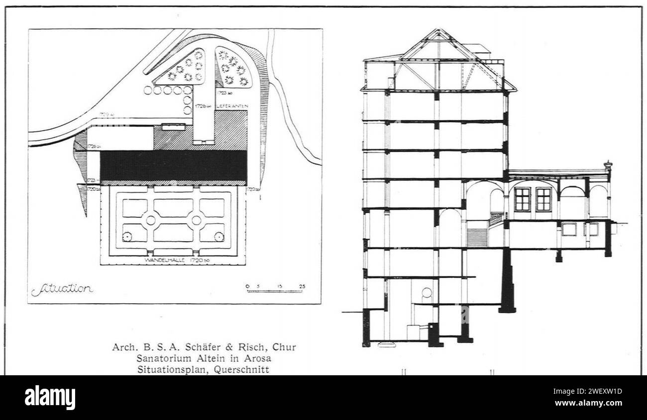 Grundriss querschnitt hi-res stock photography and images - Alamy