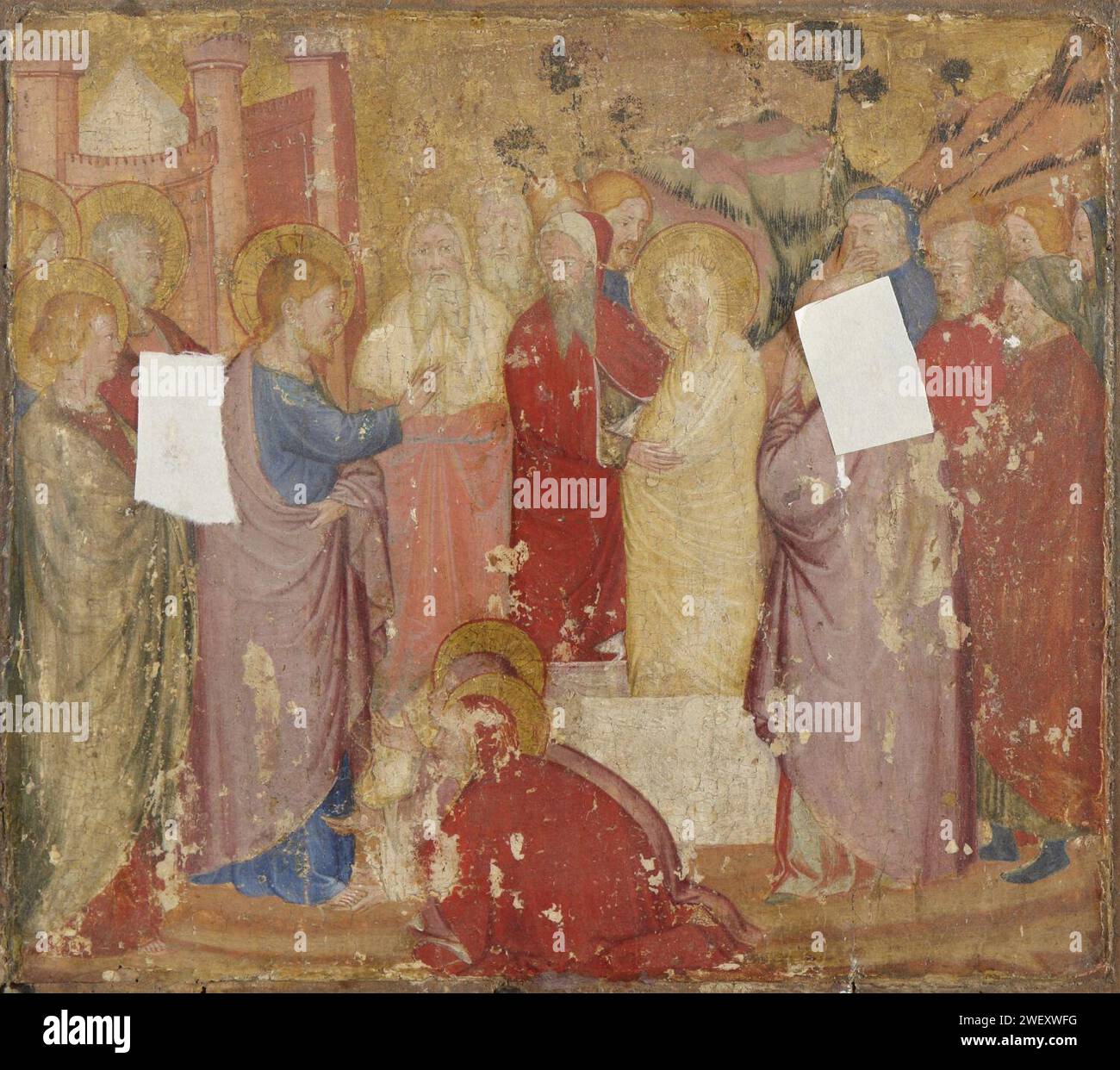 Altichiero - Resurrection of Lazarus Stock Photo - Alamy